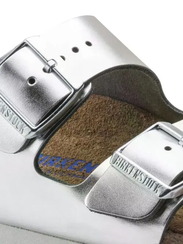 BIRKENSTOCK Arizona Sandals - Silver