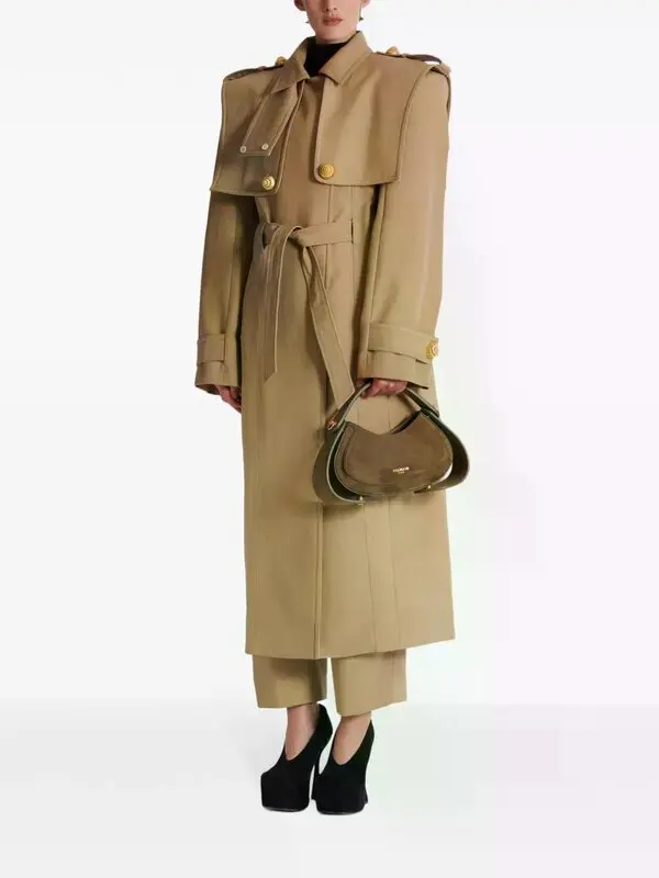 Balmain Jolie Madame Suede Tote Bag - Brown