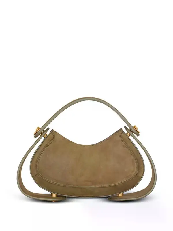Balmain Jolie Madame Suede Tote Bag - Brown