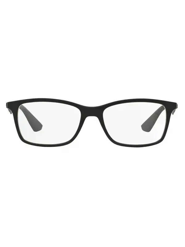 Ray-ban Rectangle-frame Glasses - Black