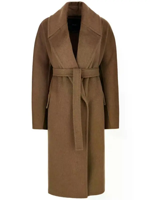 Max Mara Belted Long Coat