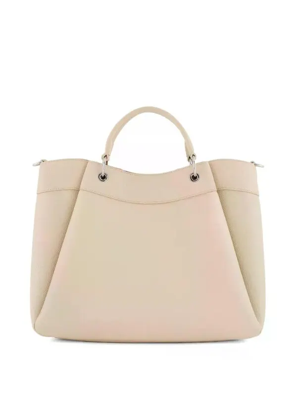 Armani Exchange Pleat-detail Tote Bag