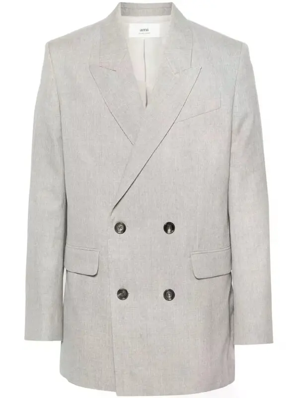AMI Paris Double-breasted Blazer