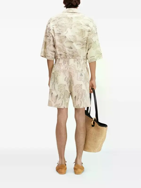 Jacquemus Patterned Jacquard Shorts