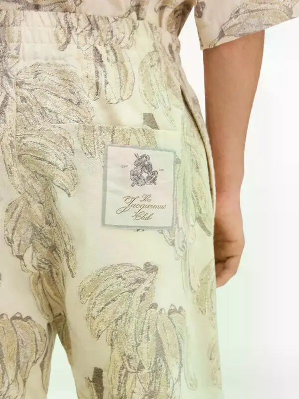 Jacquemus Patterned Jacquard Shorts