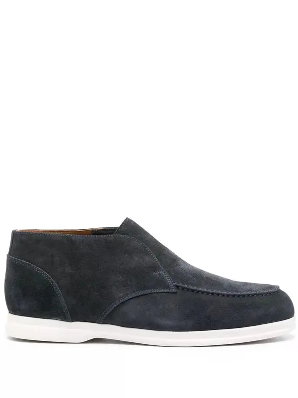 DOUCAL'S Chukka Suede Loafers - Blue