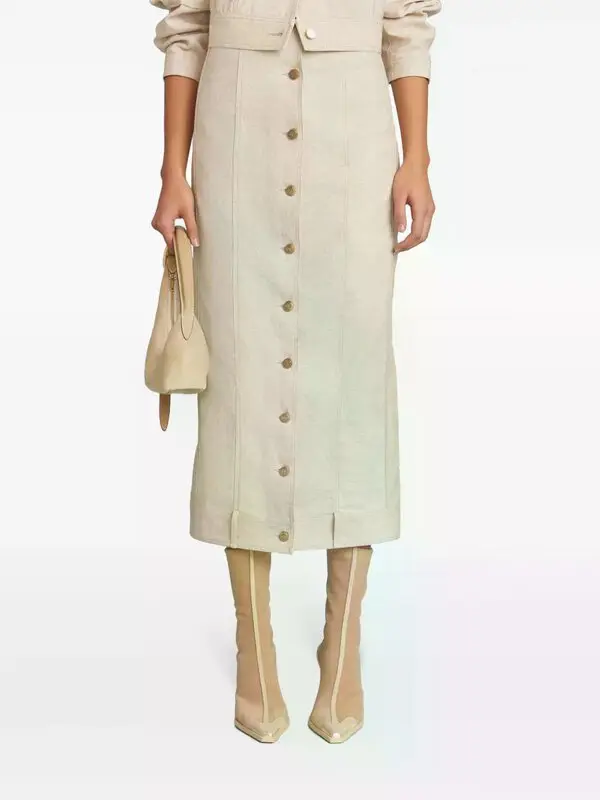 Cult Gaia Lua Mid-length Skirt
