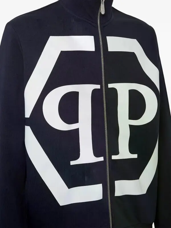 Philipp Plein Hexagon Logo-print Sweatshirt