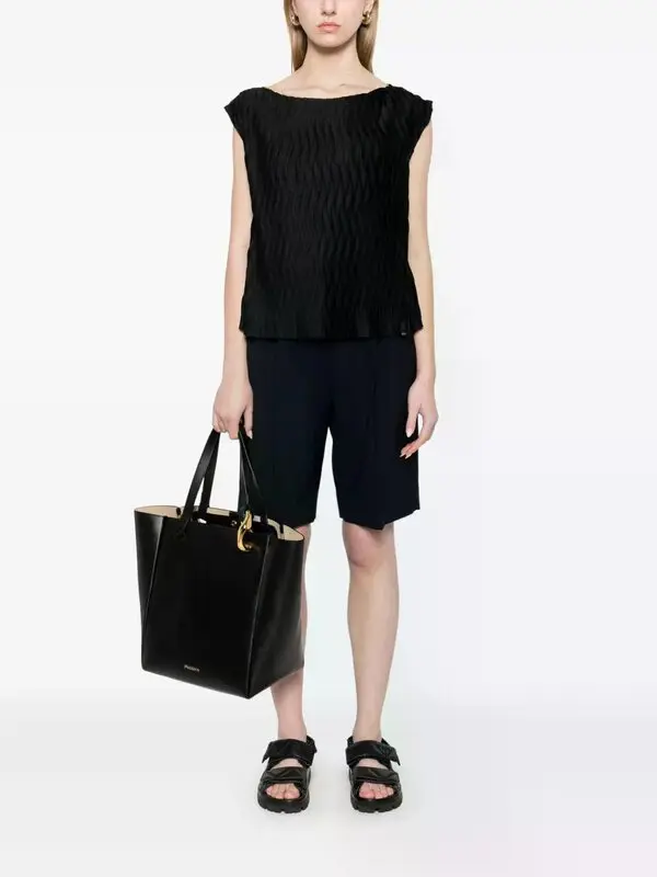 Herno Plissé Top - Black