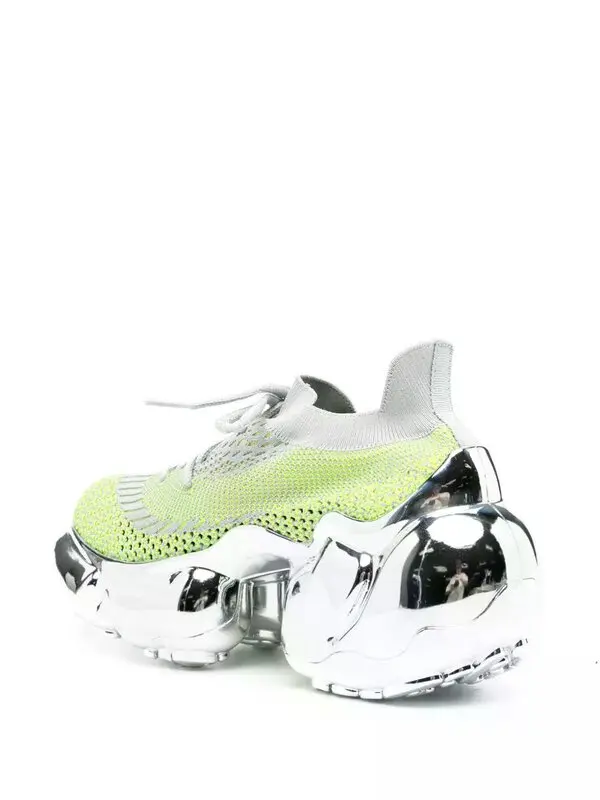 GROUNDS Moopie Chrome Scratch Sneakers