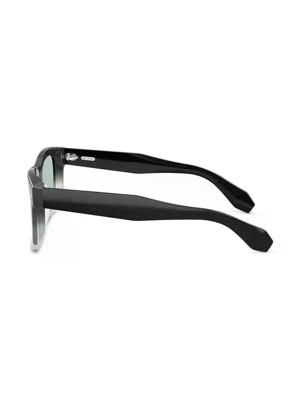 Oliver Spencer N.04 Square-frame Glasses - Grey