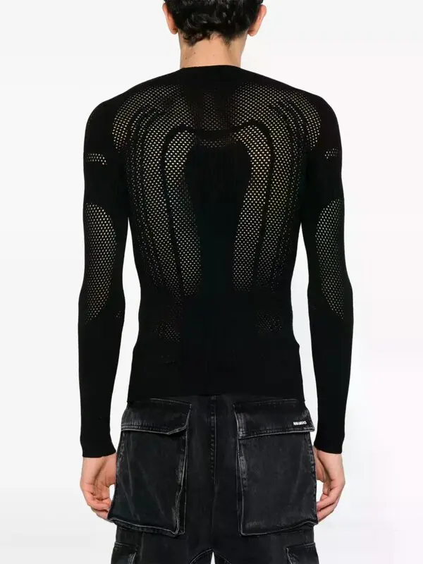 MISBHV Open-knit Jumper With Appliqué Logo