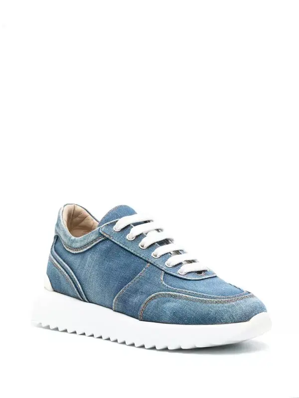 LE SILLA Claire Denim Sneakers