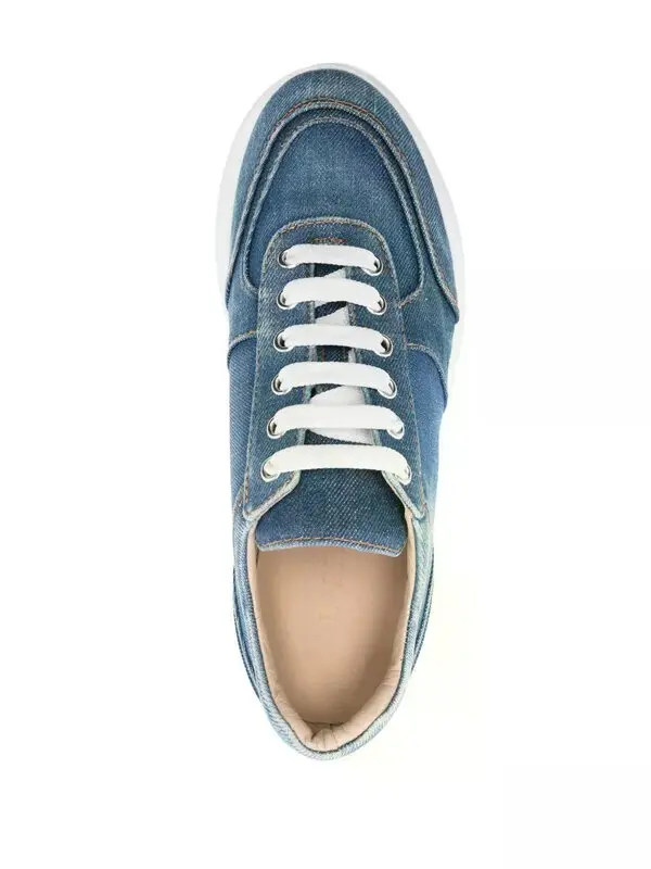 LE SILLA Claire Denim Sneakers
