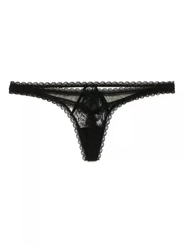 Kiki De Montparnasse Dahlia Lace Thong