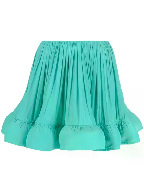 LANVIN Ruffled Flared Miniskirt