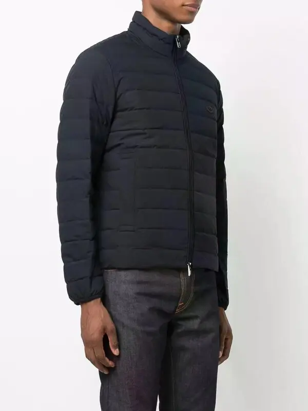 Emporio Armani Padded Logo Patch Jacket