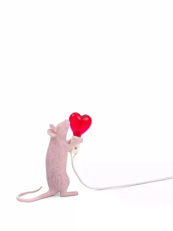 SELETTI Mouse 'valentine's Day' Lamp