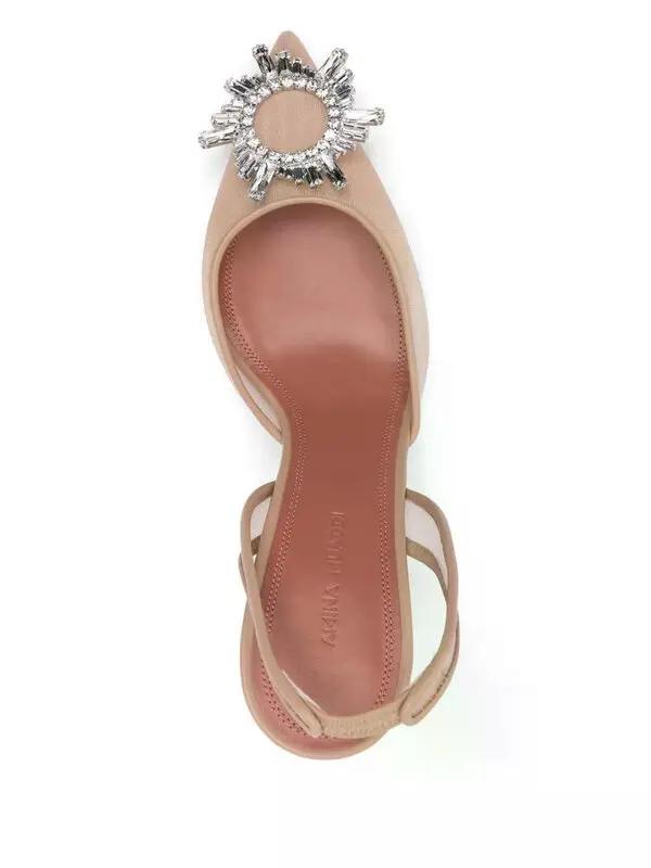 Amina Muaddi 95mm Begum Pumps