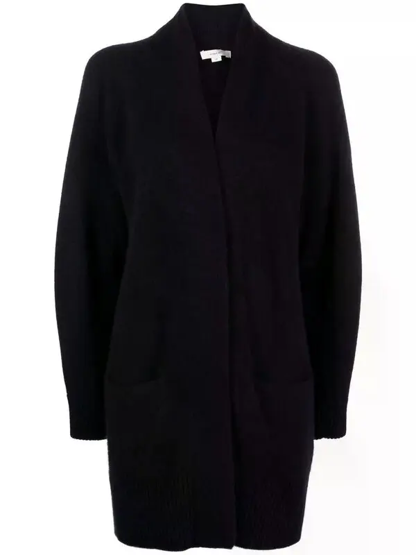 Vince Open-front Cashmere Cardigan - Blue