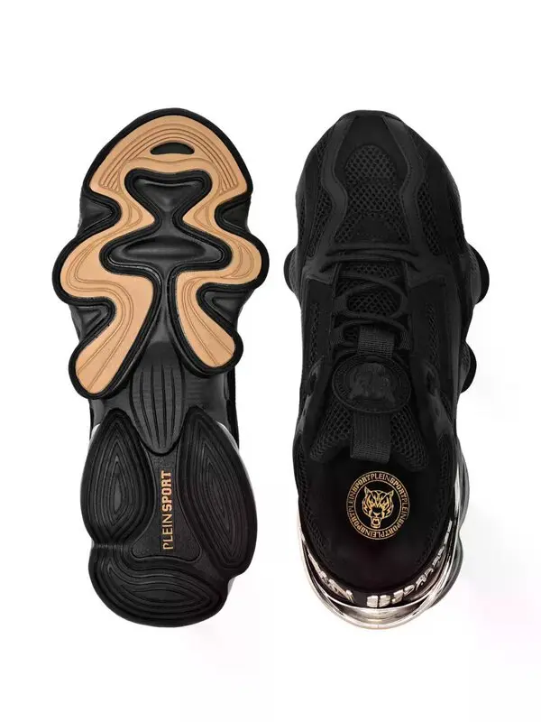 PLEIN SPORT Runner Ps Thunder Mix Sneakers - Black