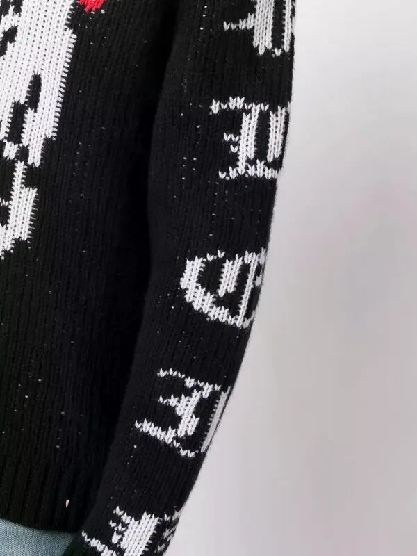 Philipp Plein Skull-detail Knit Jumper