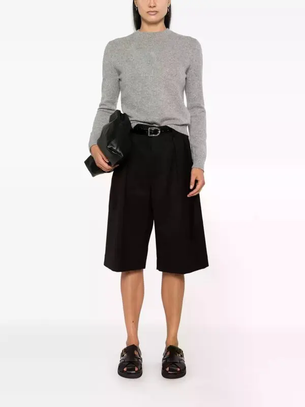 Fabiana Filippi Crew Neck Merino-silk Blend Sweater