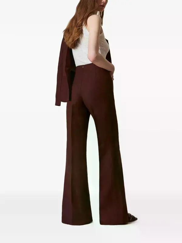 TWINSET Woven Flared Trousers