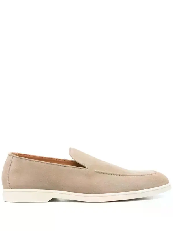 DOUCAL'S Suede Loafers - Neutrals