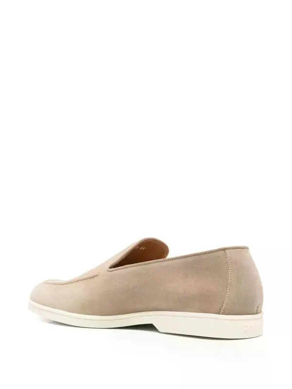 DOUCAL'S Suede Loafers - Neutrals