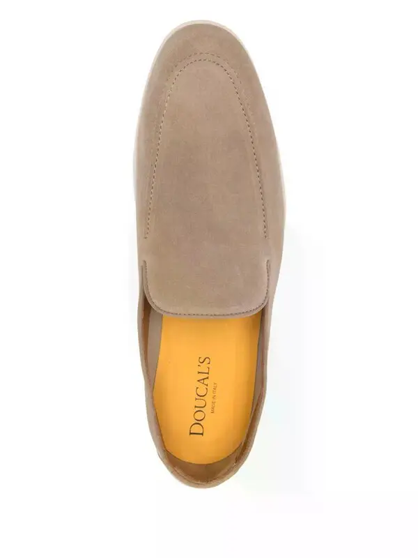 DOUCAL'S Suede Loafers - Neutrals