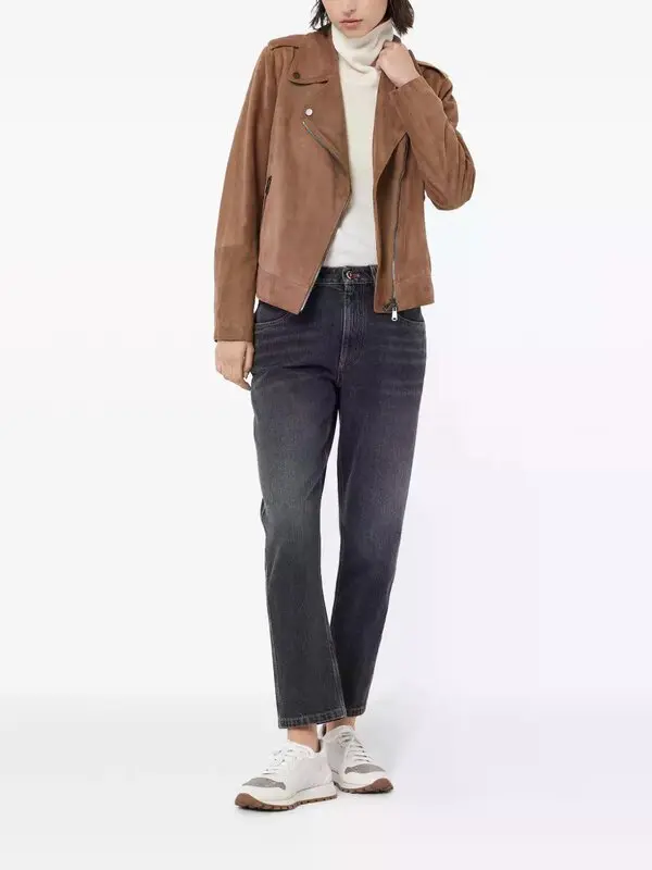 Brunello Cucinelli Straight-leg Cropped Jeans