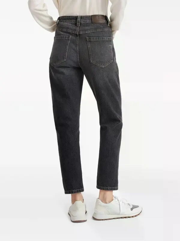 Brunello Cucinelli Straight-leg Cropped Jeans