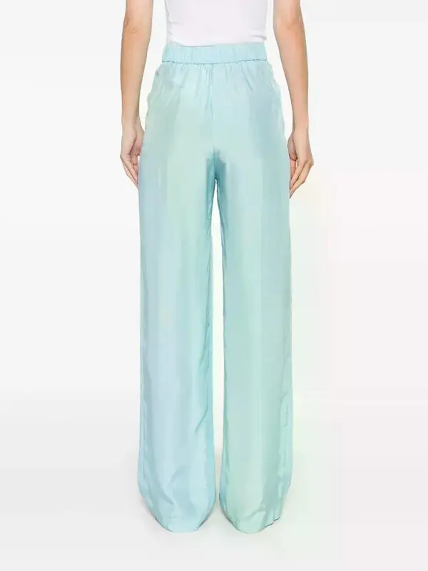FORTE_FORTE Wide Leg Silk Trousers