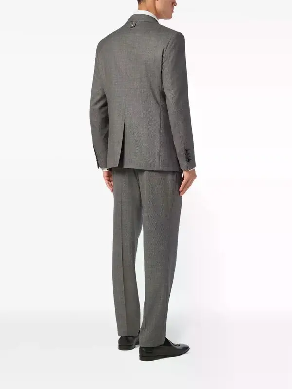 BILLIONAIRE Single-breasted Blazer - Grey