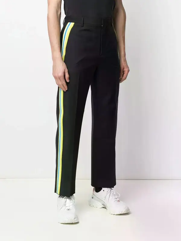 Valentino Garavani Side-stripe Tailored Trousers - Black