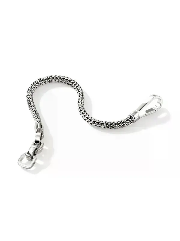 John Hardy Sterling Wheat-chain Hook Bracelet