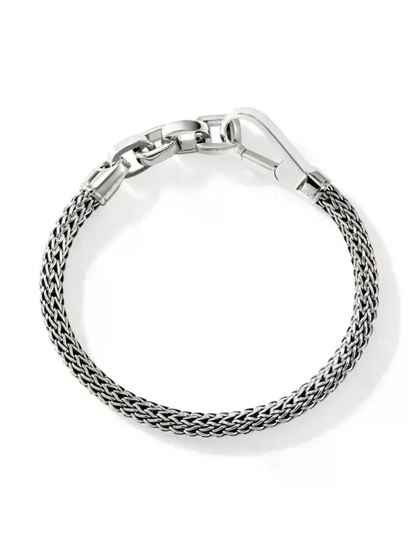 John Hardy Sterling Wheat-chain Hook Bracelet
