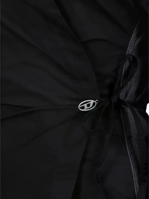 DIESEL® Cotton Wrap Shirt
