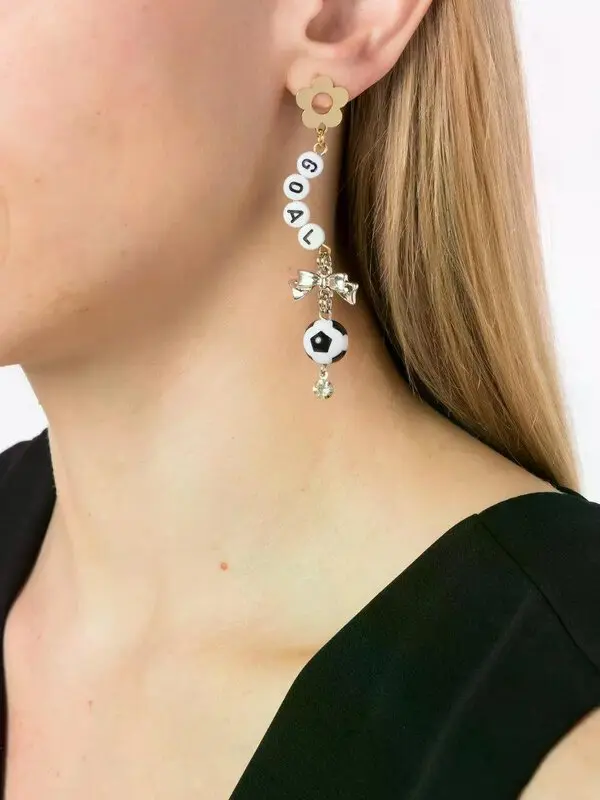 AMIR SLAMA Football Drop Earrings