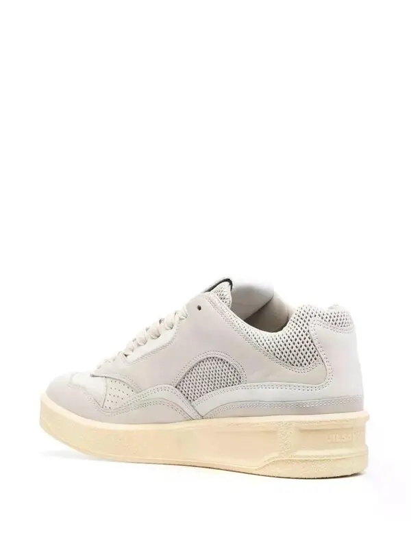 JIL SANDER Panelled Low-top Sneakers - Grey