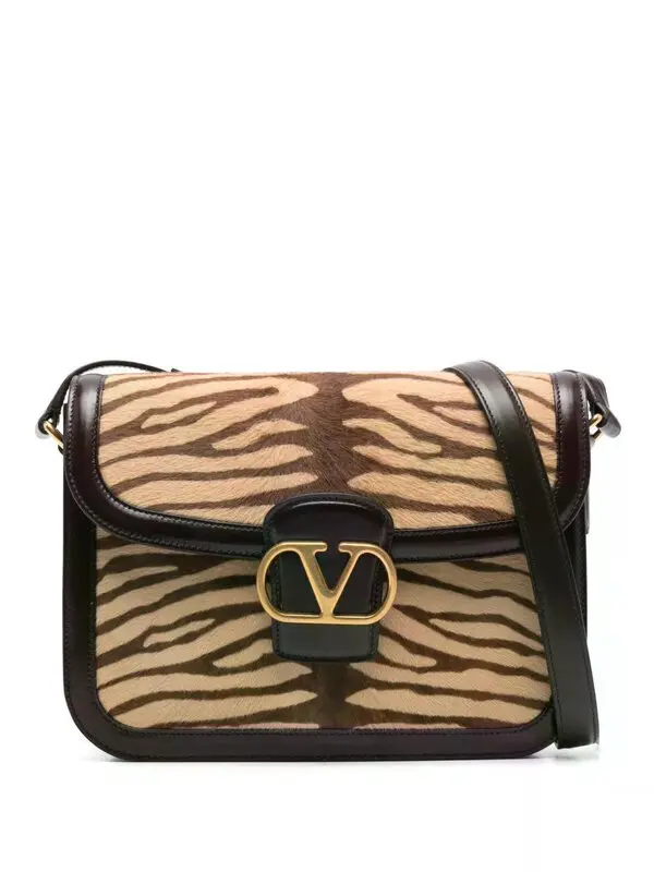 Valentino Garavani 9to5 Messenger Bag - Neutrals