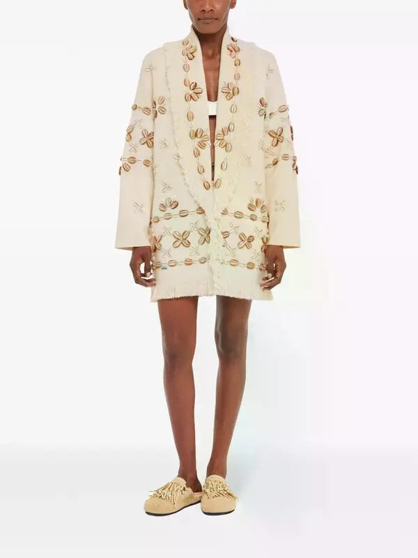 Alanui Ocean Dream Single-breasted Coat
