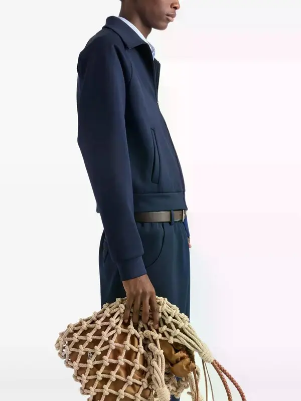Prada Zip-up Sweatshirt