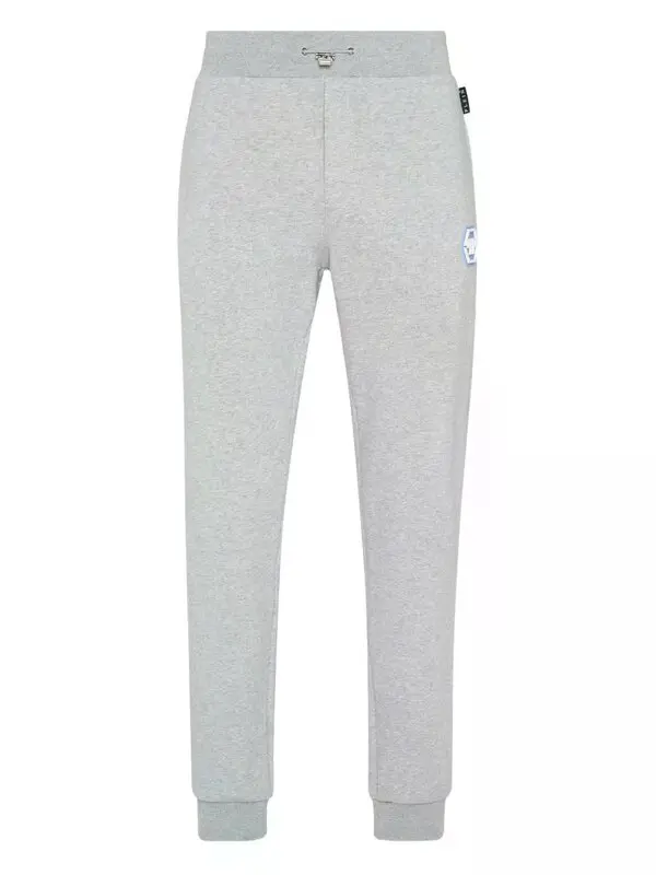Philipp Plein Logo-patch Track Pants - Grey