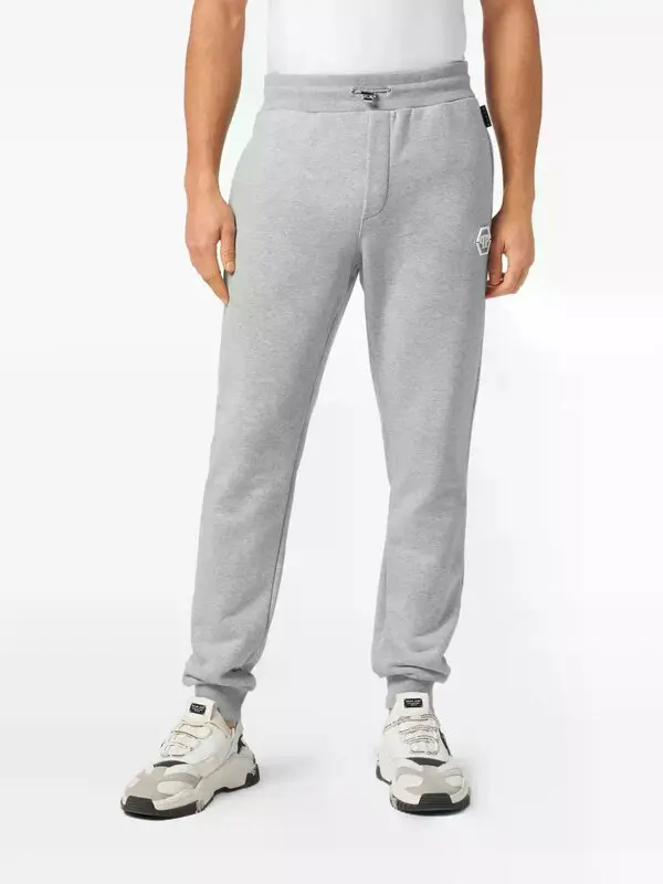 Philipp Plein Logo-patch Track Pants - Grey