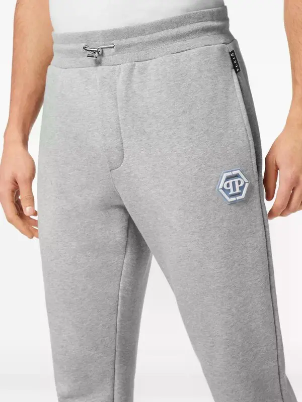 Philipp Plein Logo-patch Track Pants - Grey