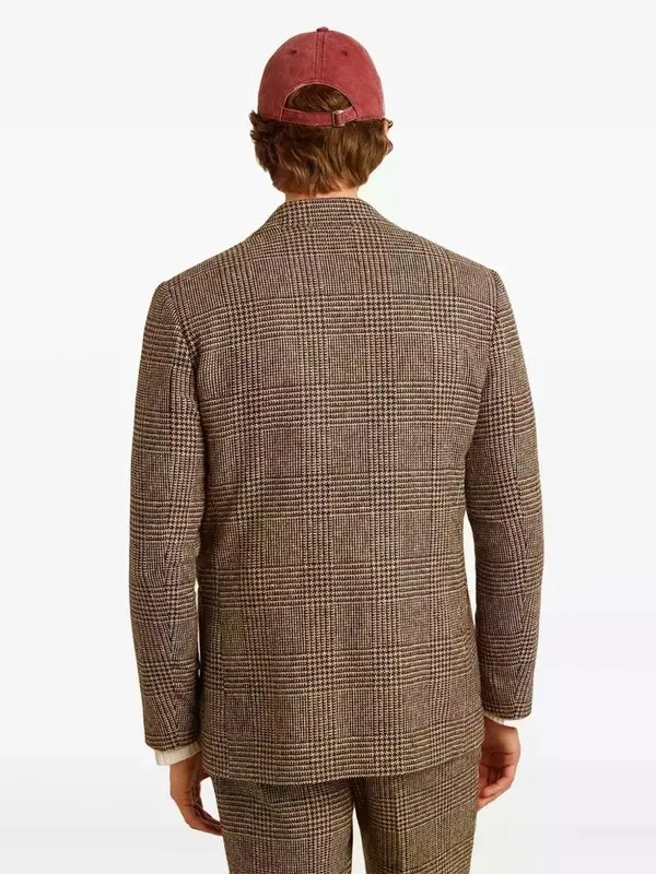 GOLDEN GOOSE Checked Blazer
