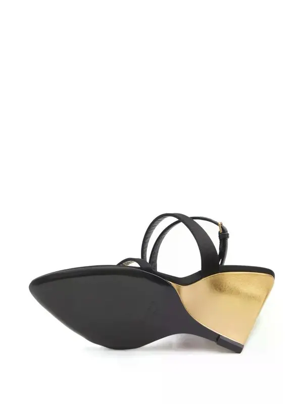 Saint Laurent Salomé Wedge Sandals