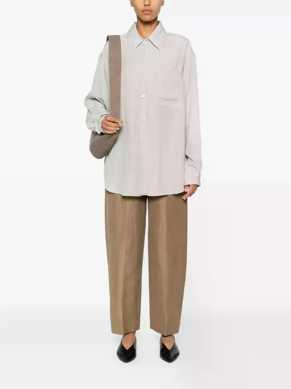 LEMAIRE Double-pocket Lyocell Shirt